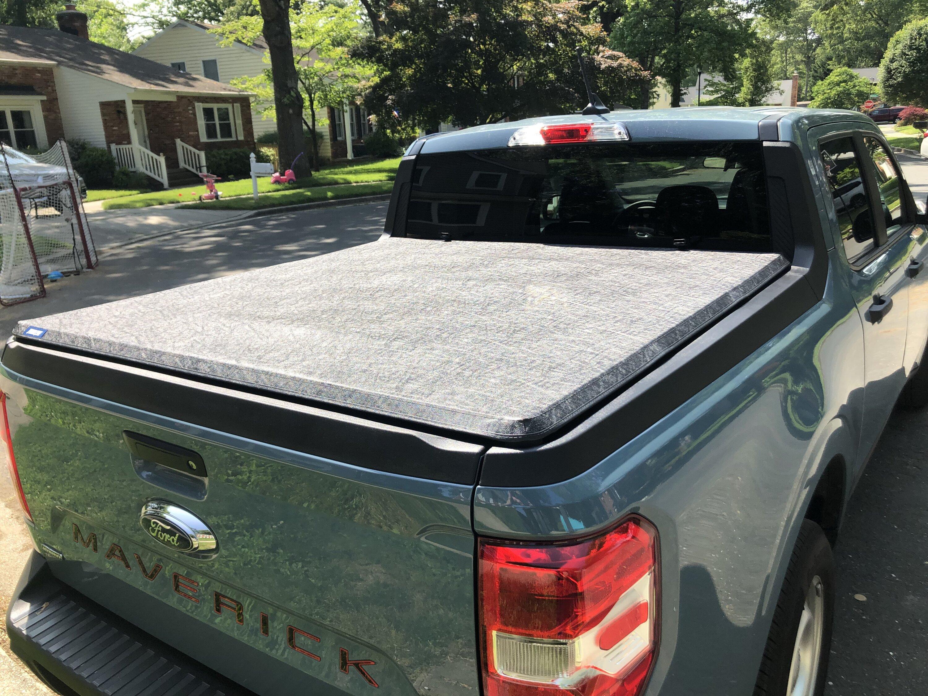 Installed new trifold cover from RealTruck | MaverickTruckClub - 2022 ...