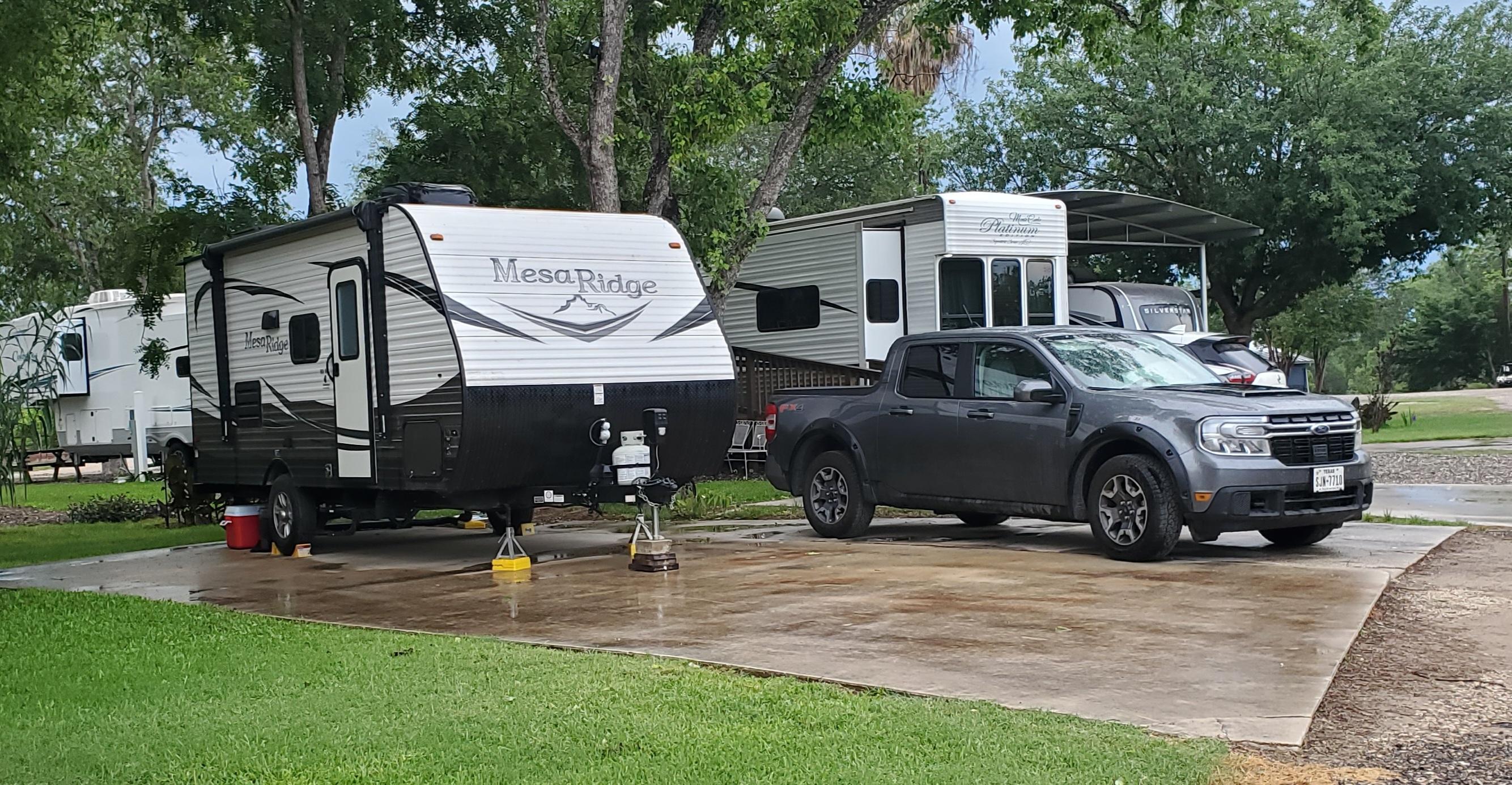 Awesome first time towing with Maverick -- towed Little Guy Mini Max ...