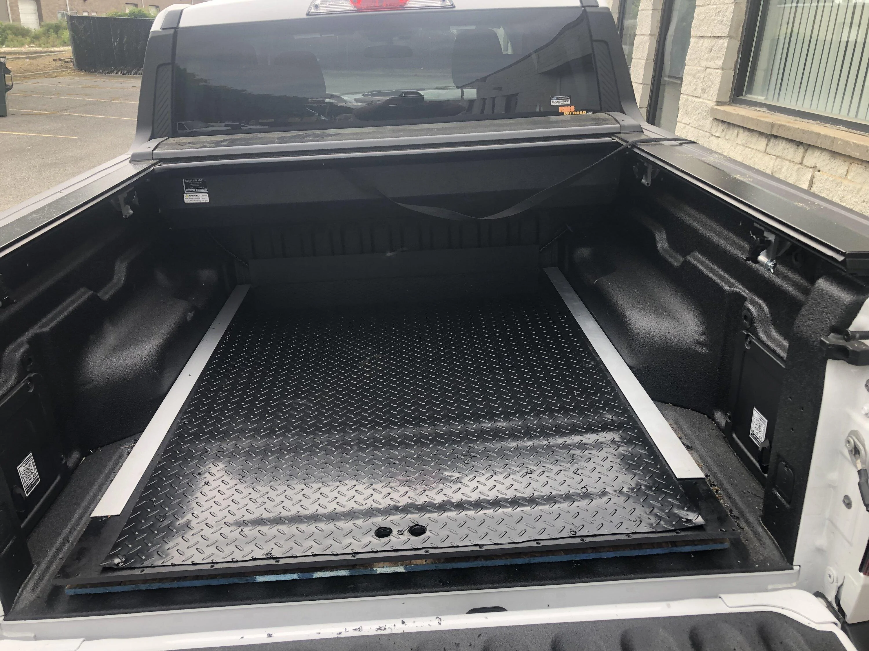 DIY bed slide using conveyer rollers | MaverickTruckClub - 2022+ Ford ...