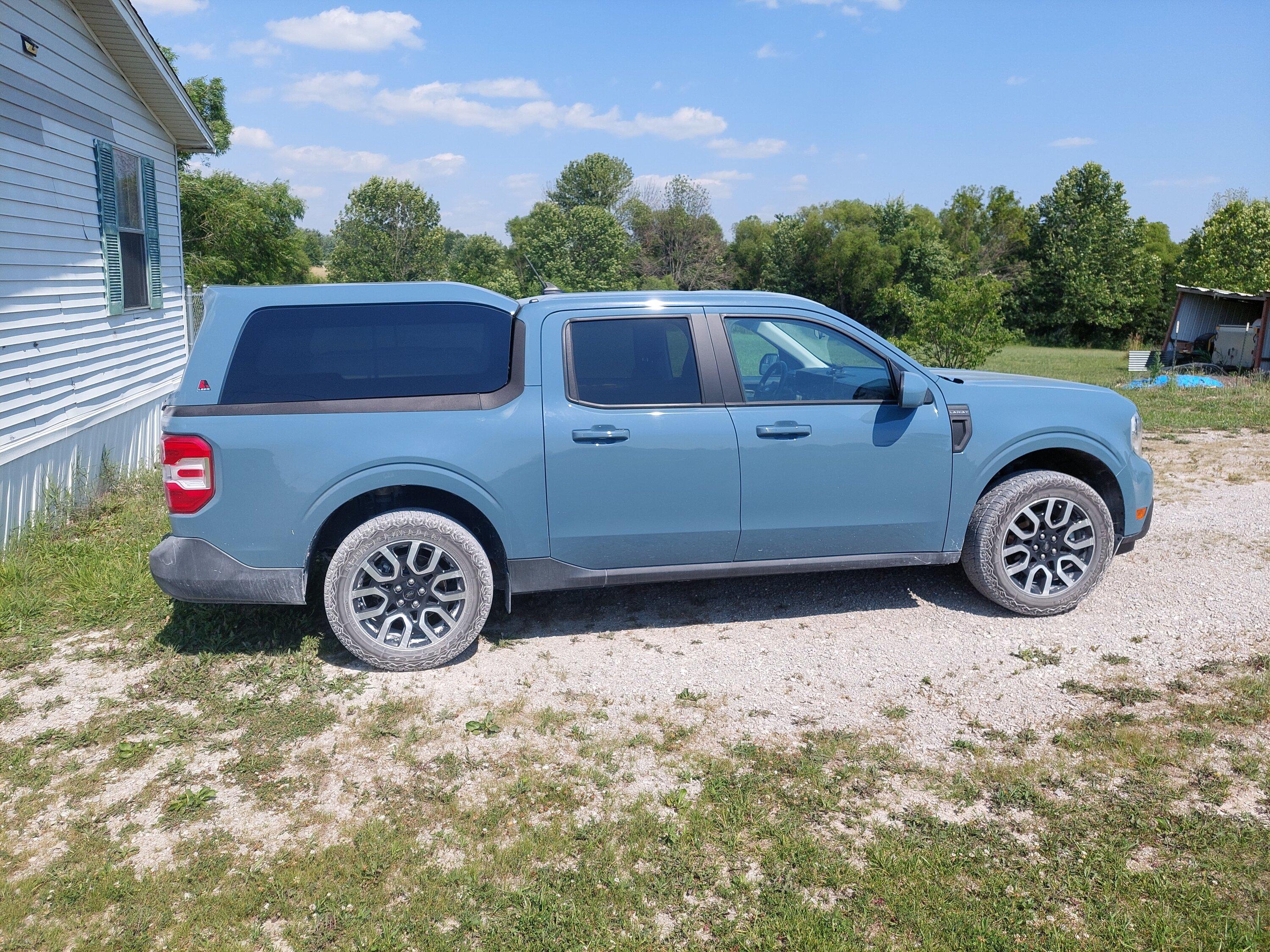 Finally got my LEER Topper 180XL | MaverickTruckClub - 2022+ Ford ...
