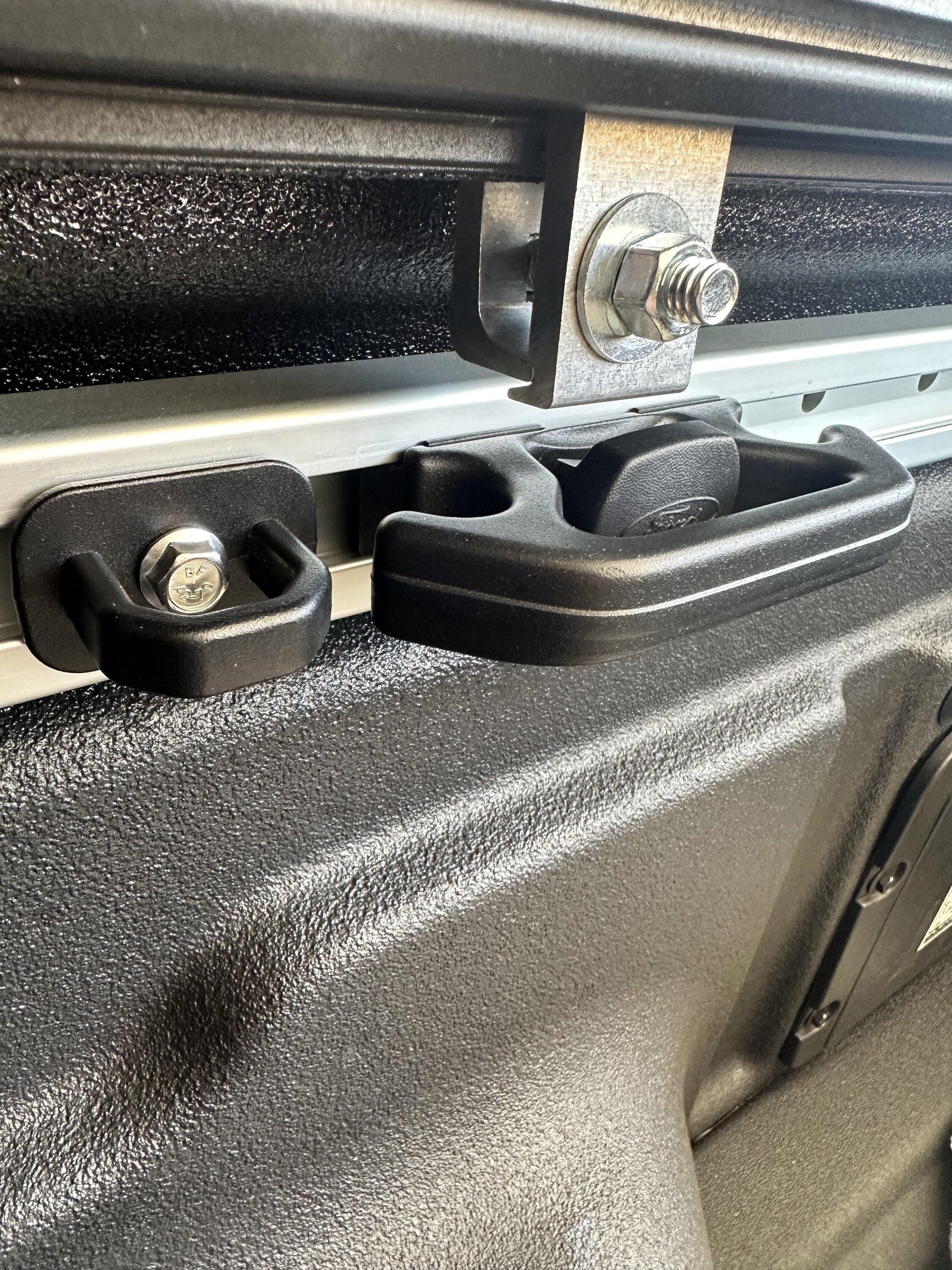 Truck Bed Rail Tie Downs | MaverickTruckClub - 2022+ Ford Maverick ...