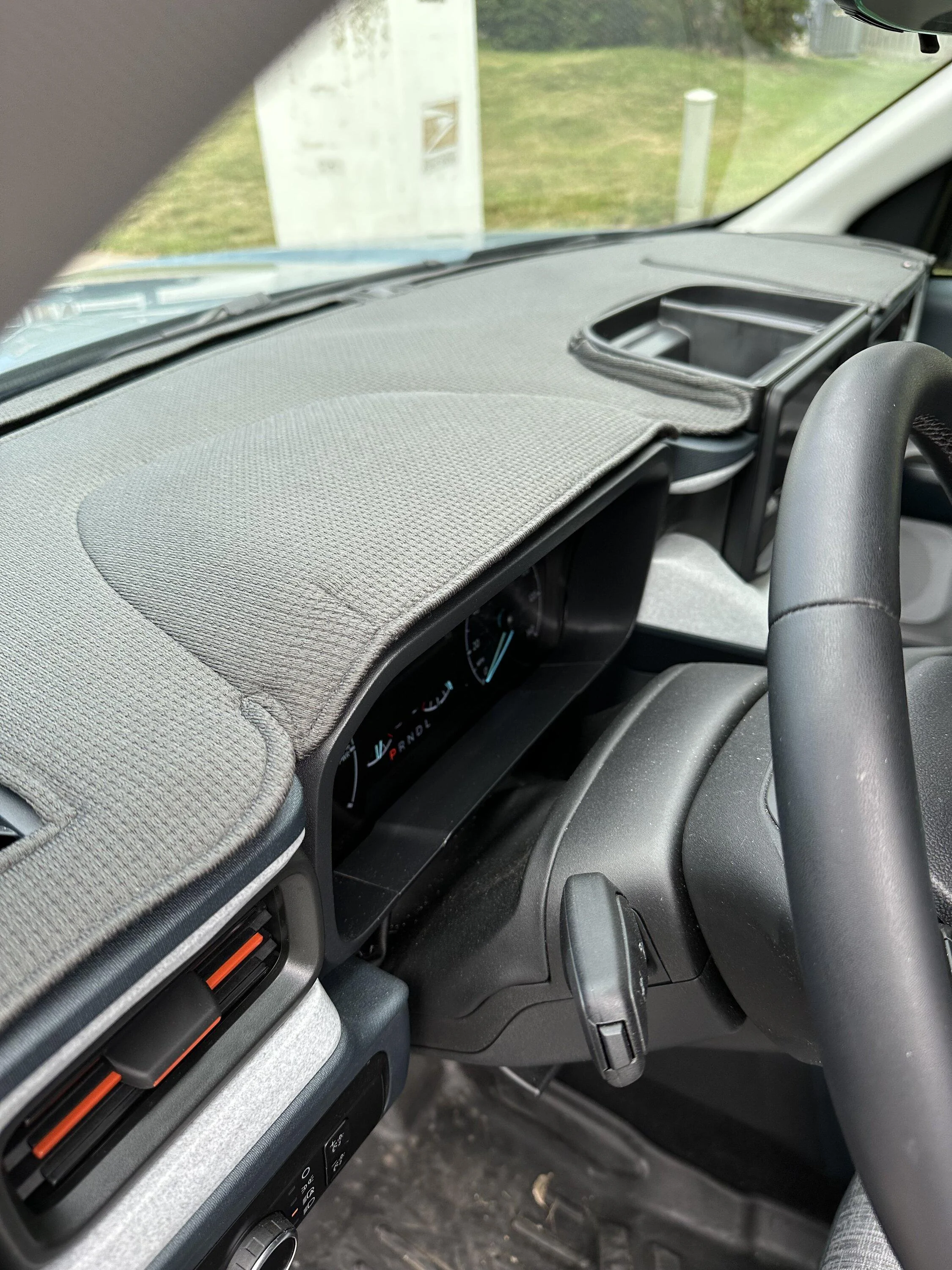 Covercraft Suede Mat Custom Dashmat installed | MaverickTruckClub ...