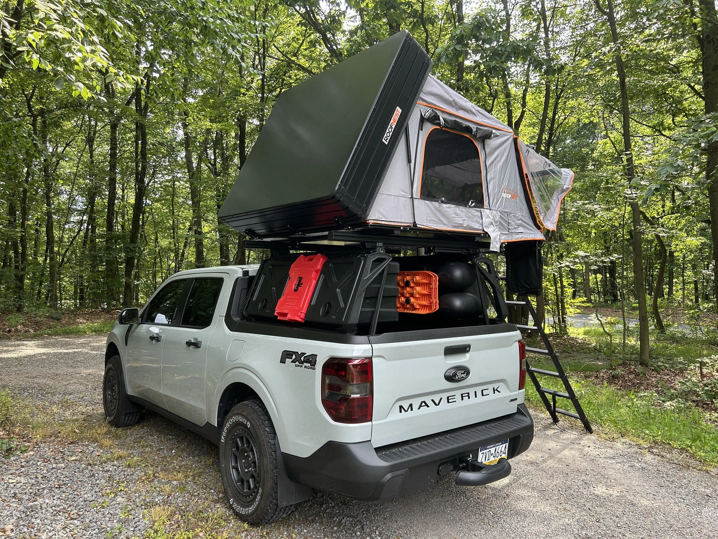 Maverick Overlanding Setup: Roofnest Condor Overland 2 Tent on Leitner ...