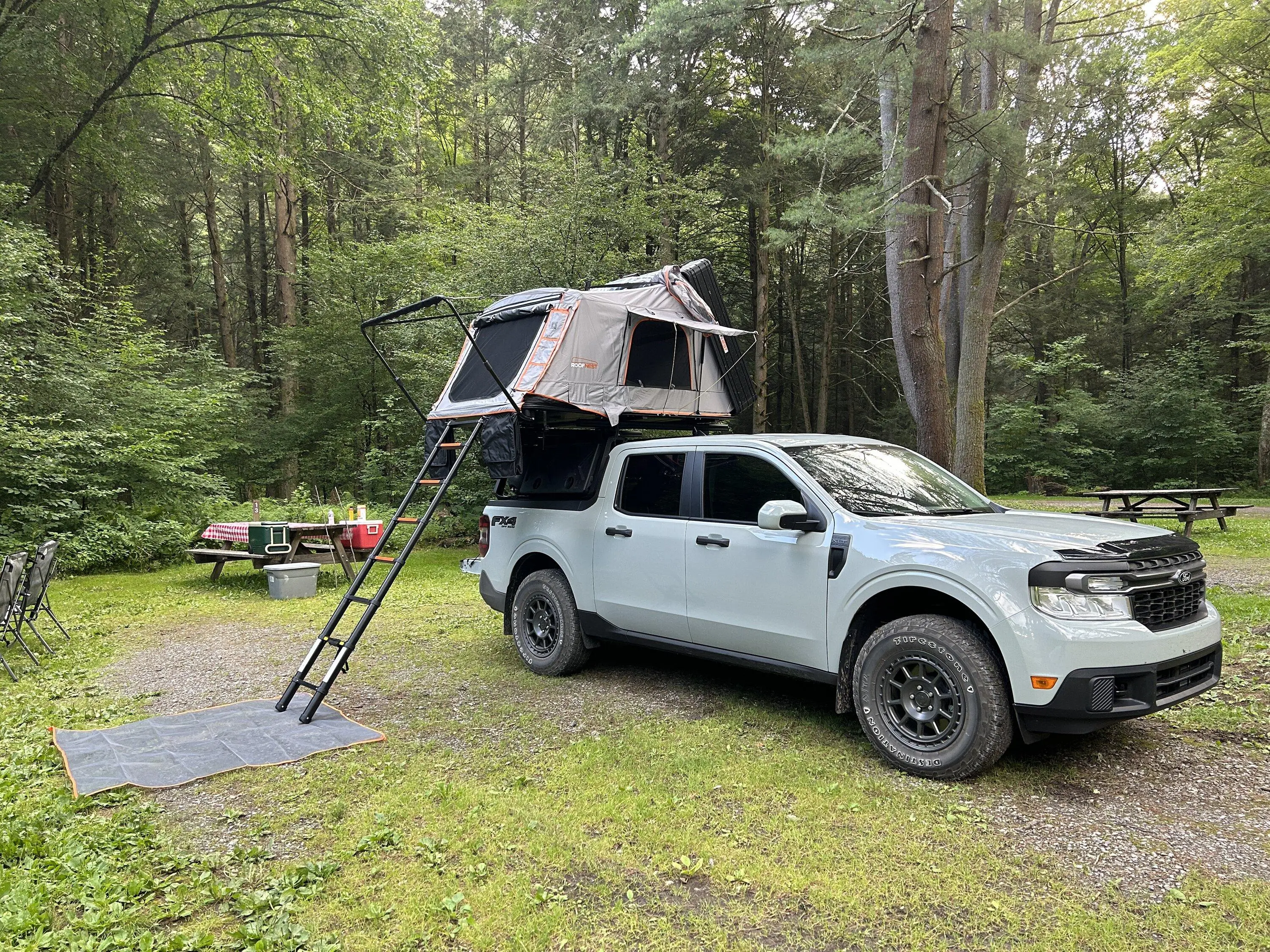 Maverick Overlanding Setup: Roofnest Condor Overland 2 Tent on Leitner ...