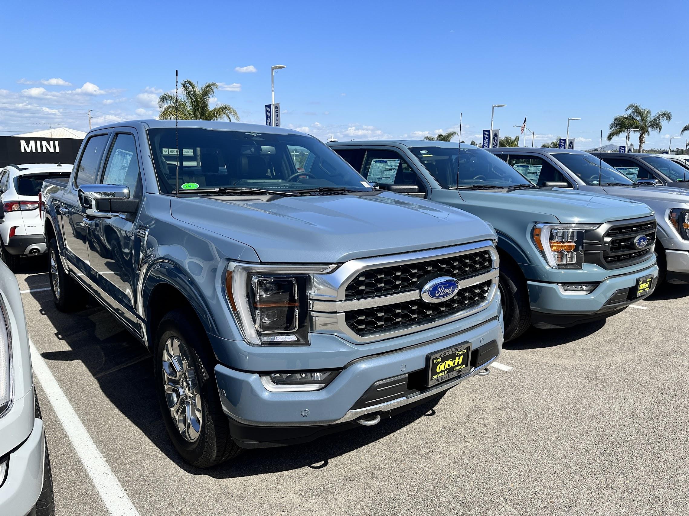 Azure Gray vs. Area 51 color | Page 3 | MaverickTruckClub - 2022+ Ford ...