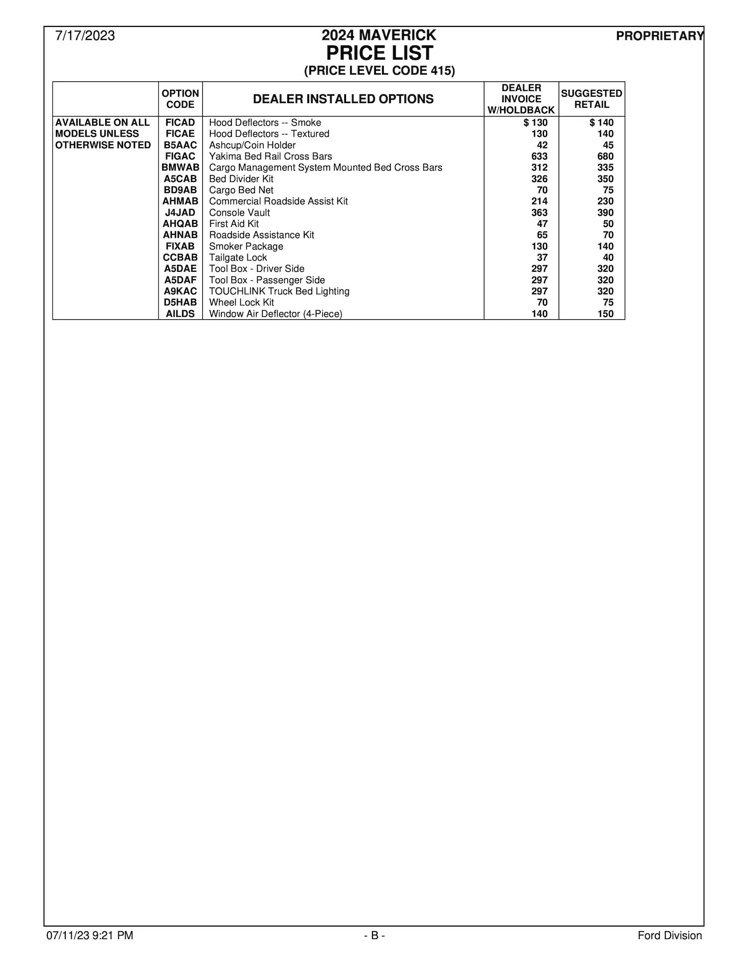 X plan pricing on 2024 Maverick Lariat? | MaverickTruckClub - 2022 ...