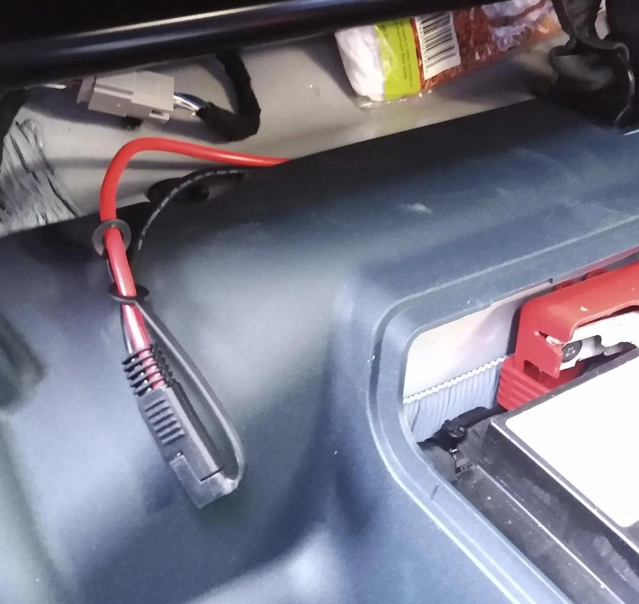 Installing a dedicated trickle charging cable setup -- DIY writeup ...