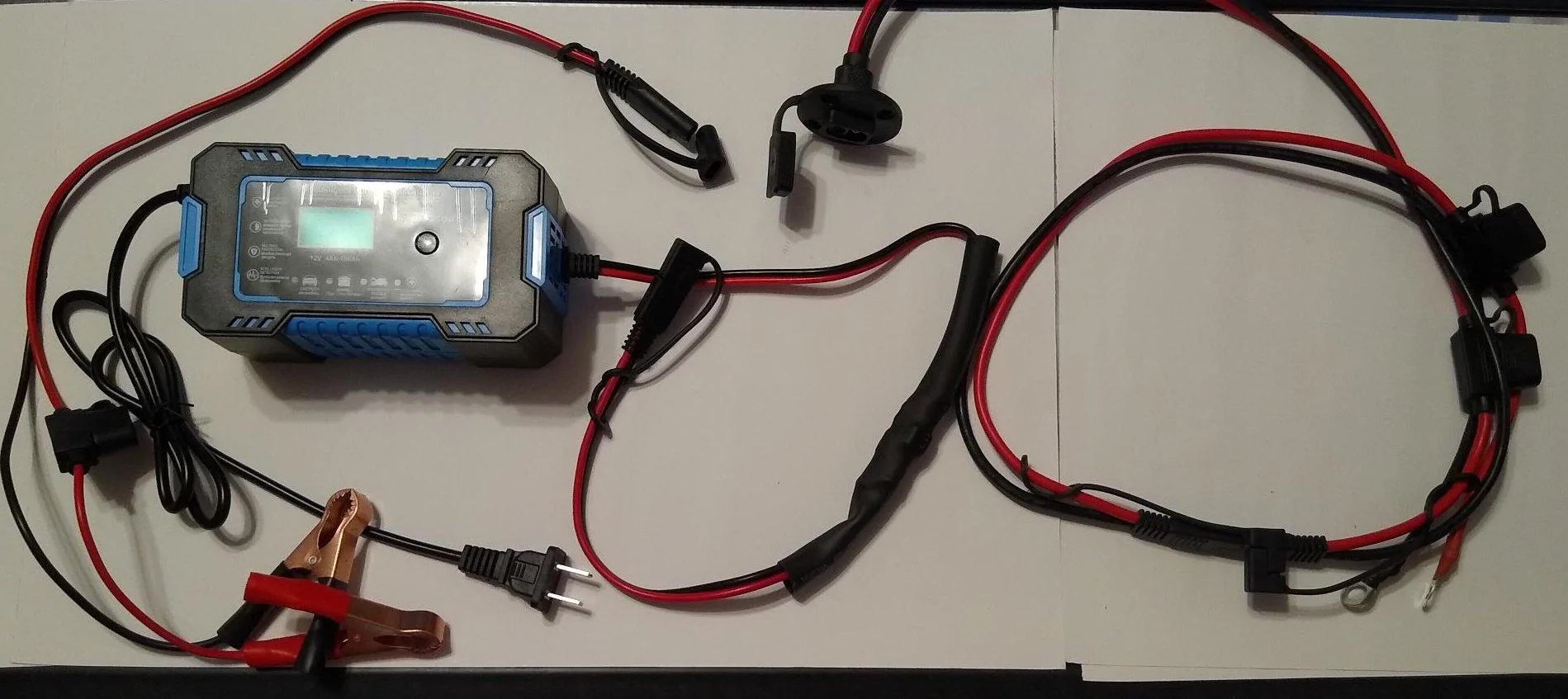 Installing a dedicated trickle charging cable setup -- DIY writeup ...
