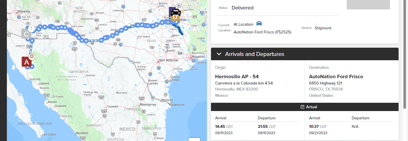 The Train Ride from Hermosillo to NorCal: How long? | MaverickTruckClub ...