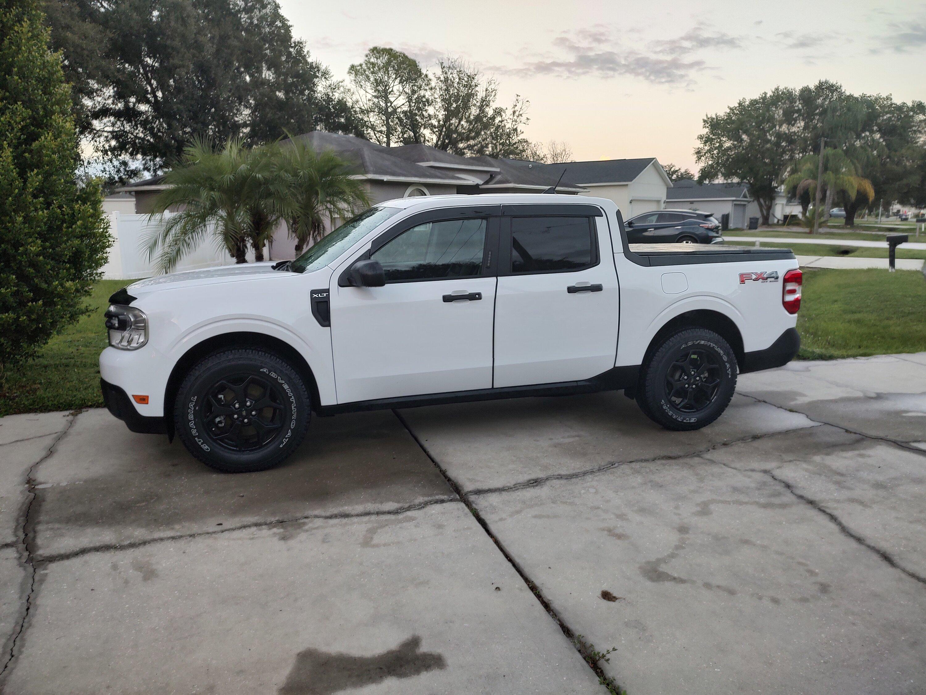 245/70/R17 tires fit on factory FX4 Maverick (no rubbing) | MaverickTruckClub - 2022+ Ford ...