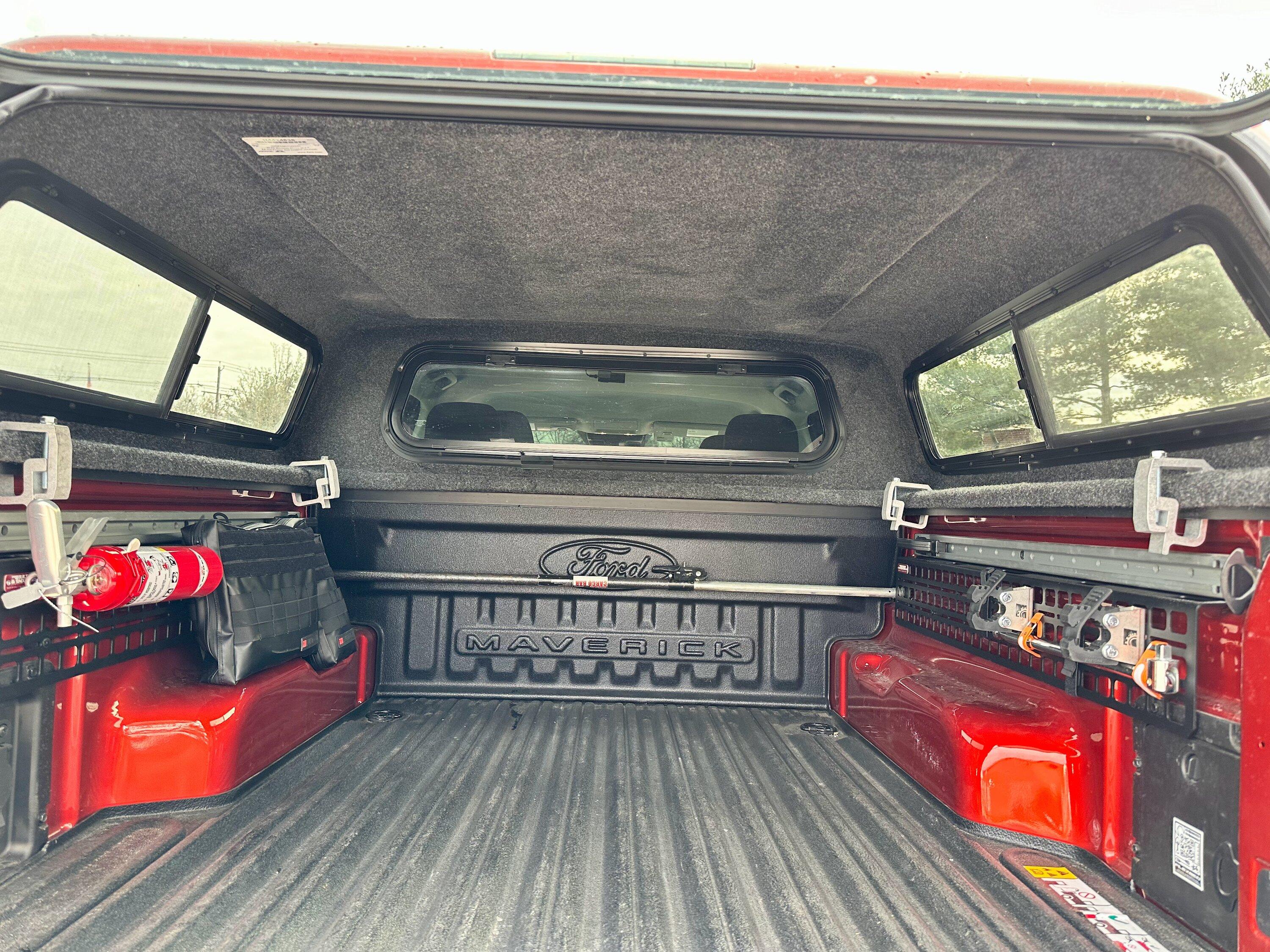 A.R.E. V Series Truck Cap installed | MaverickTruckClub - 2022+ Ford ...