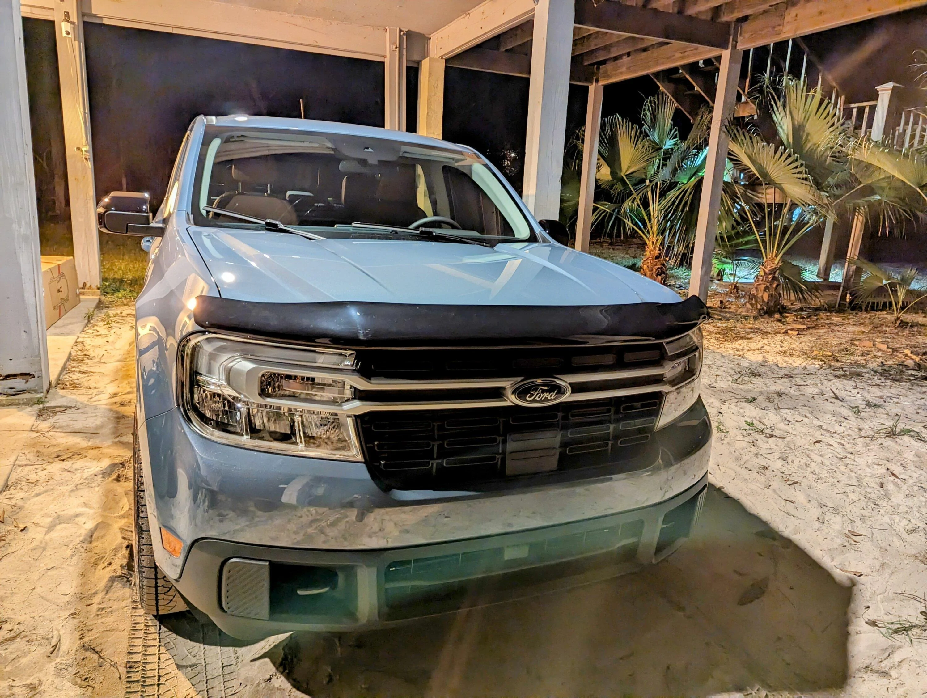 Front Hood Paint Protection: bug deflectors & PPF film protection ...