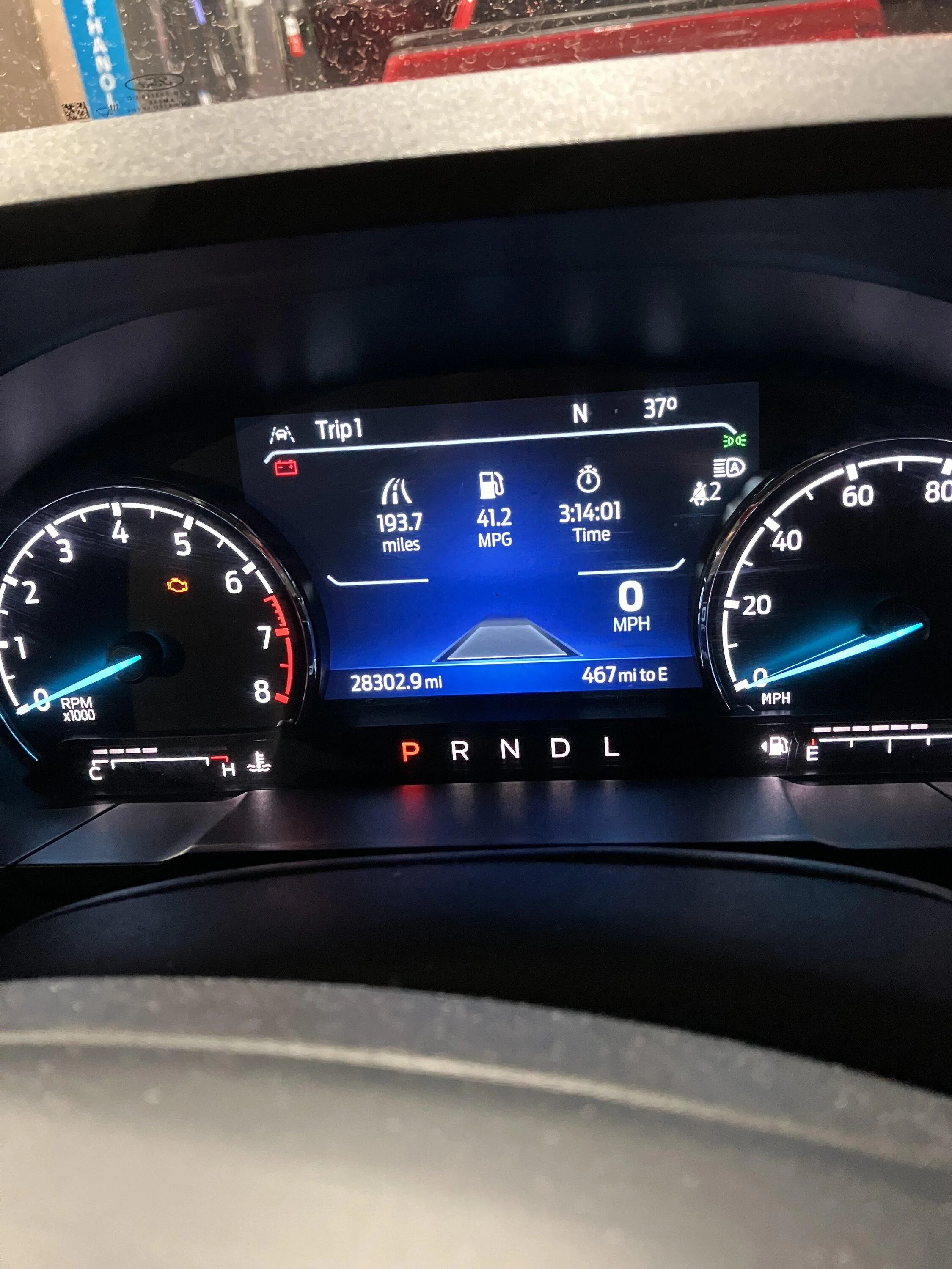 Hybrid highway mpg figures.. Better than advertised at 65mph ...