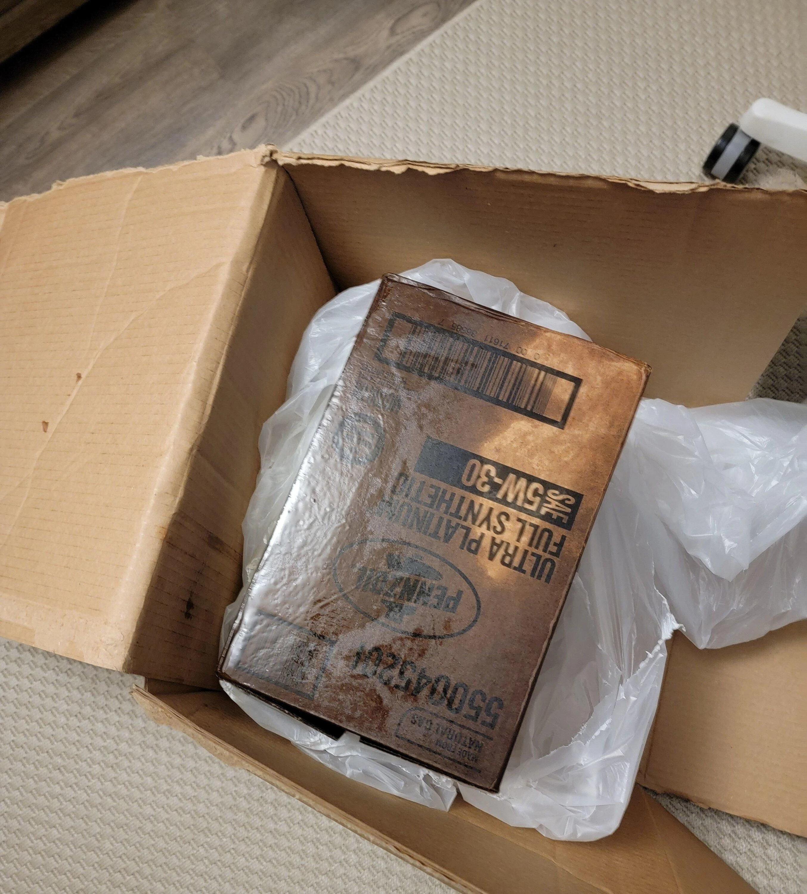 Got my oil in the mail today... | MaverickTruckClub - 2022+ Ford ...