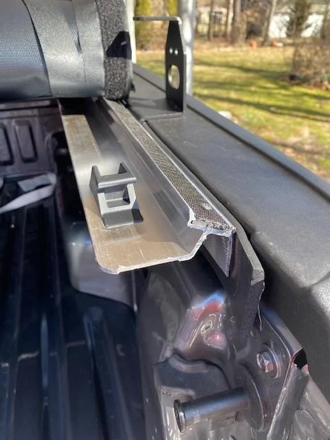Tonneau and cross bed rails installed | MaverickTruckClub - 2022+ Ford ...