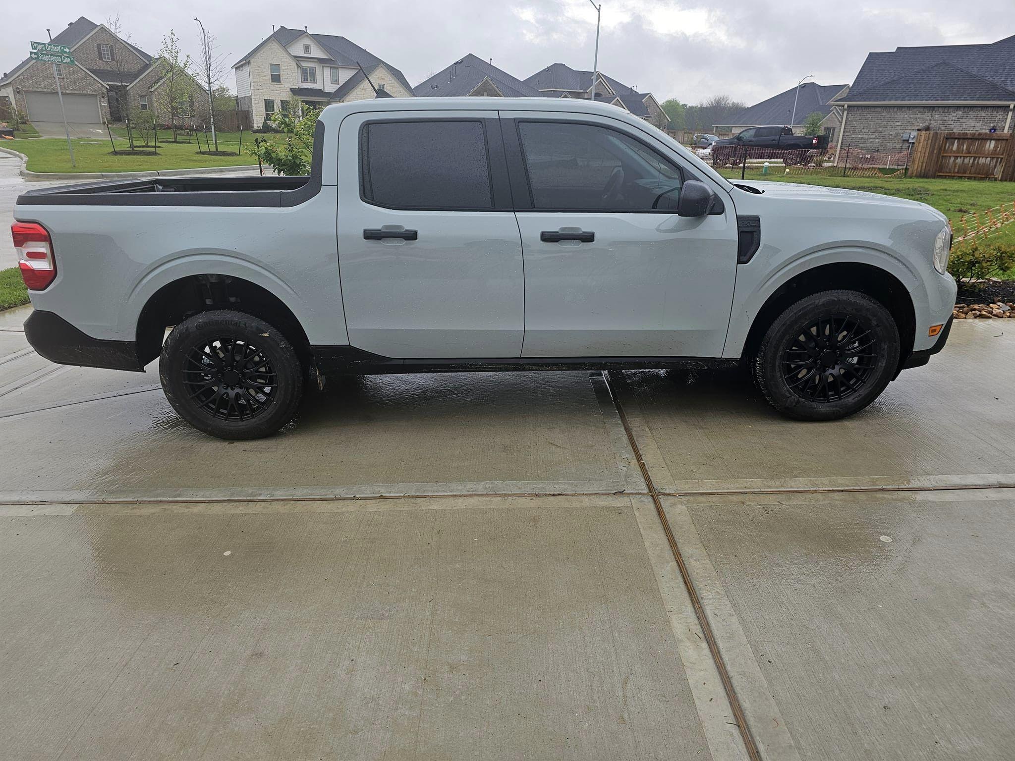 New Wheels on the XL | MaverickTruckClub - 2022+ Ford Maverick Pickup ...