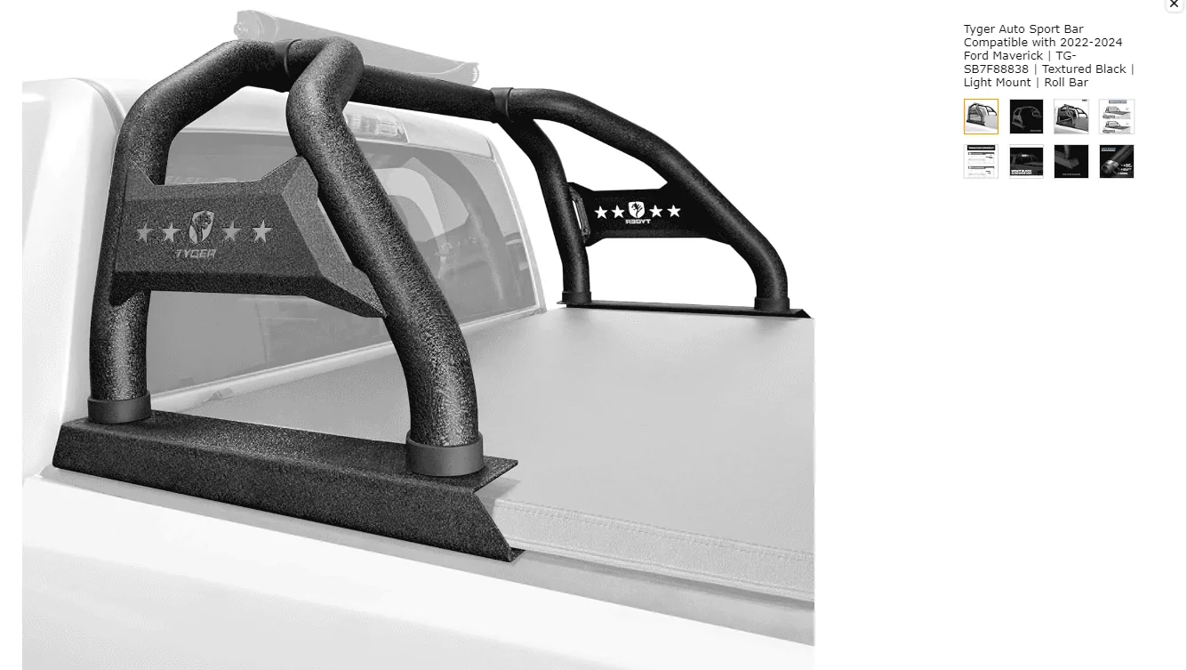 Tonneau-Friendly Sports/Roll Bar for Trunk (besides Tyger ...
