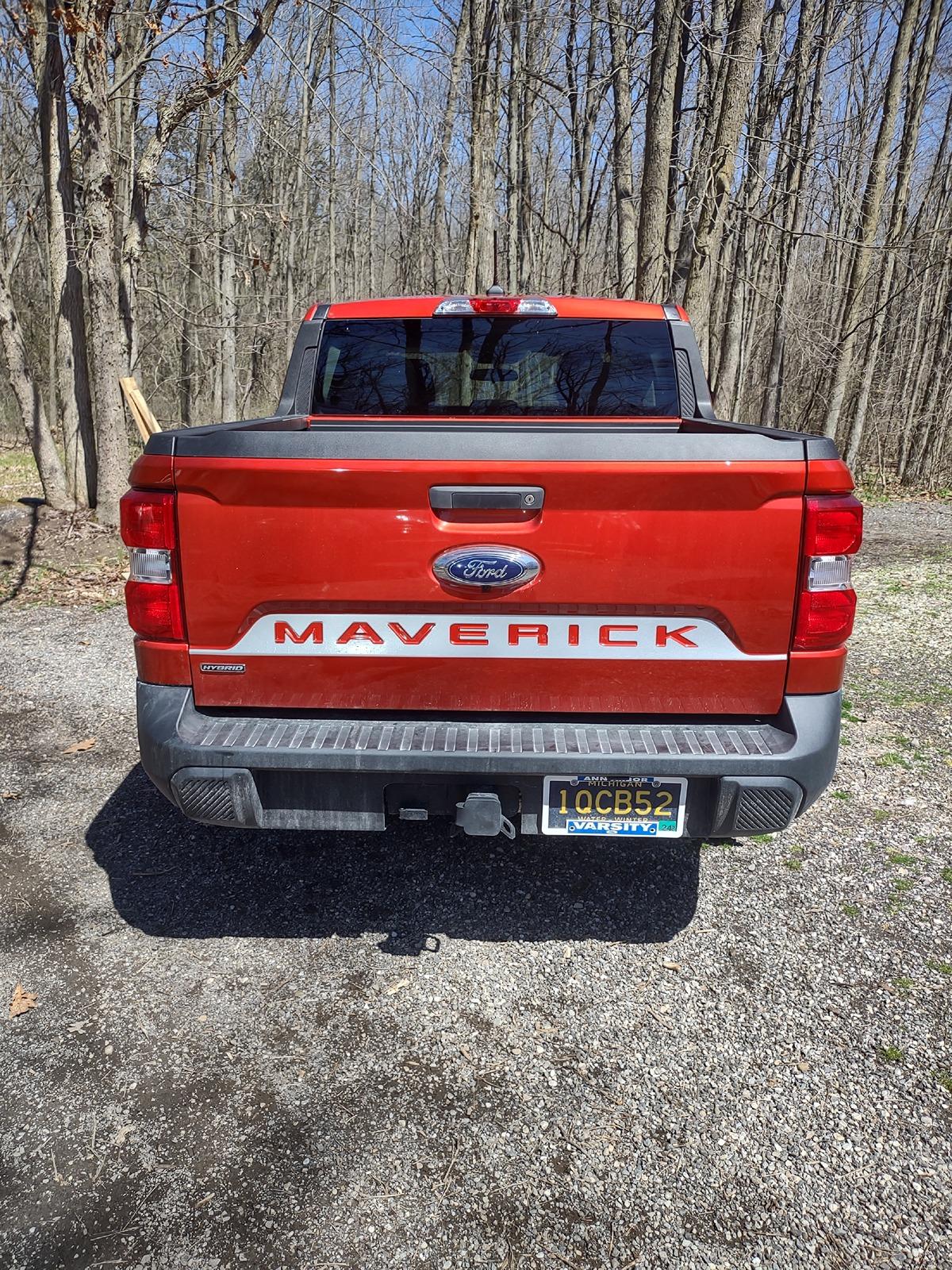 Maverick tailgate lettering | MaverickTruckClub - 2022+ Ford Maverick ...