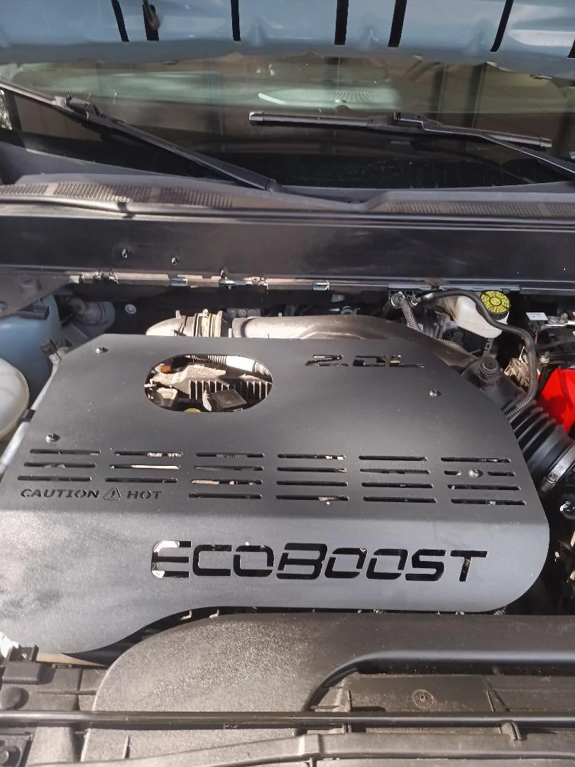 New Brushed Aluminum Engine Cover w/ Powder Coat (JCR Offroad ...