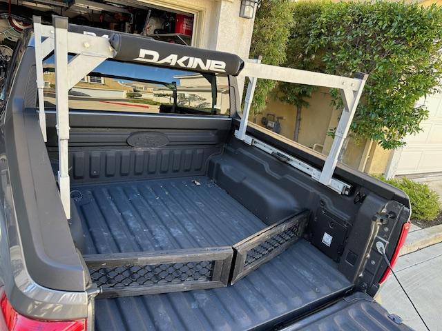 Low budget bed rack installed on side bed rails | MaverickTruckClub ...