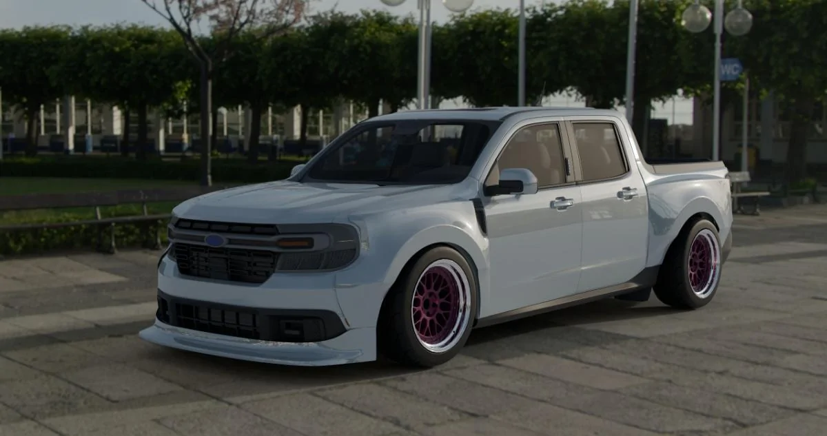 Maverick Widebody design complete. | MaverickTruckClub - 2022+ Ford ...