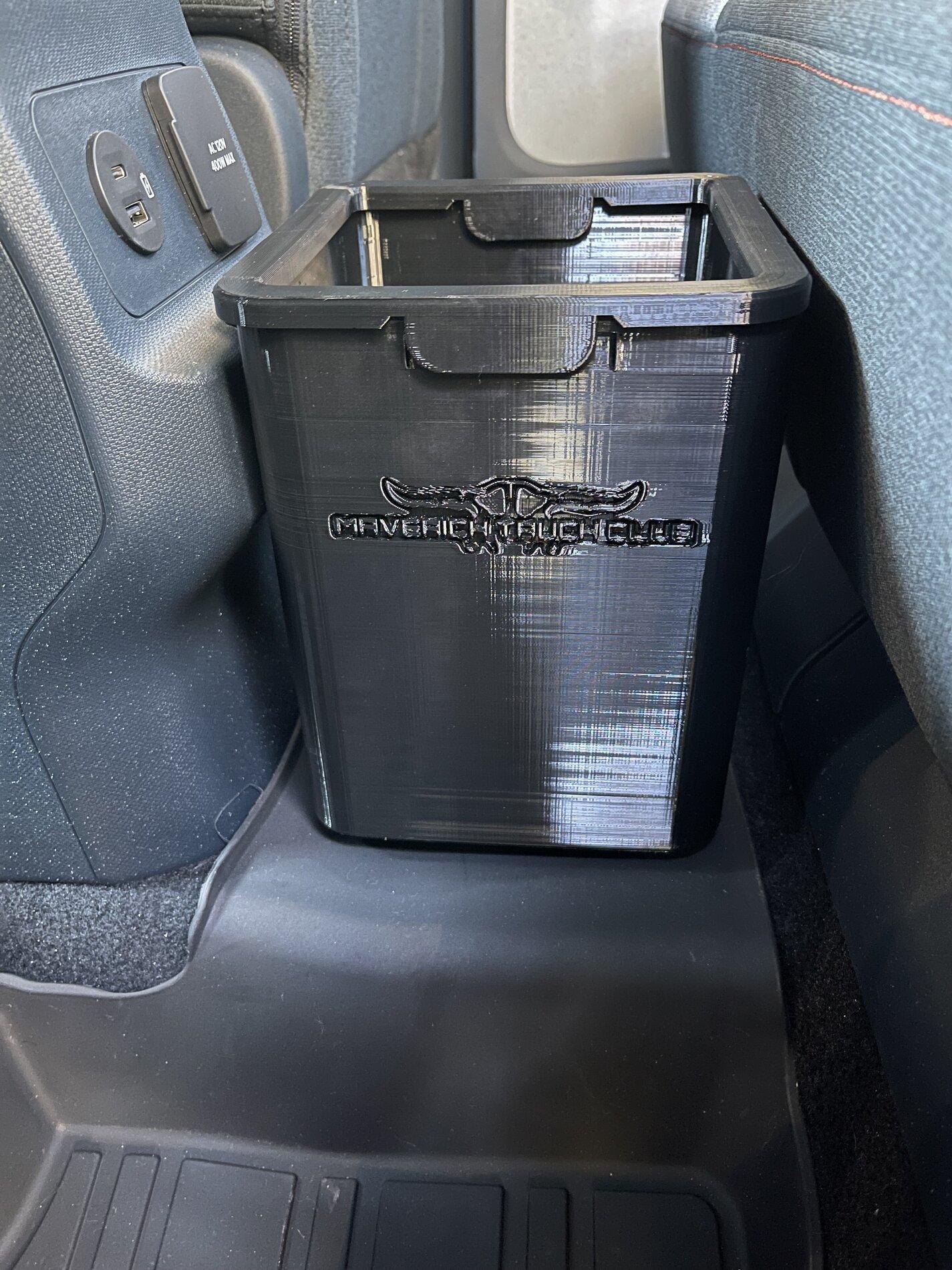 FITS 3D printed trash can created for the Maverick | MaverickTruckClub ...