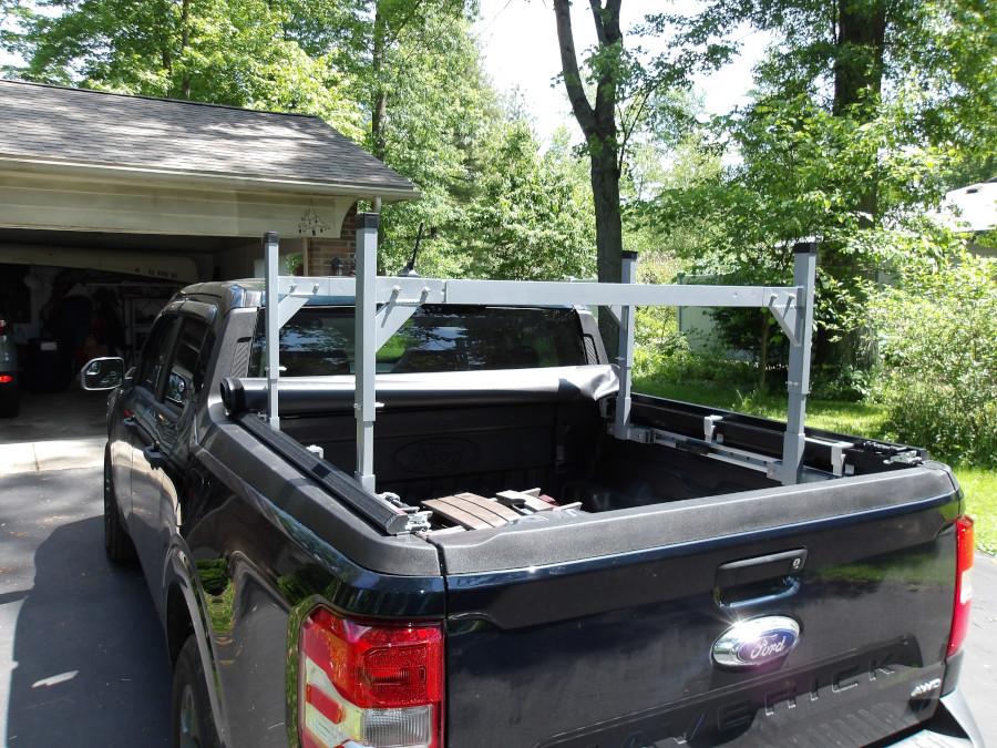 Low budget rack system installed. | MaverickTruckClub - 2022+ Ford ...