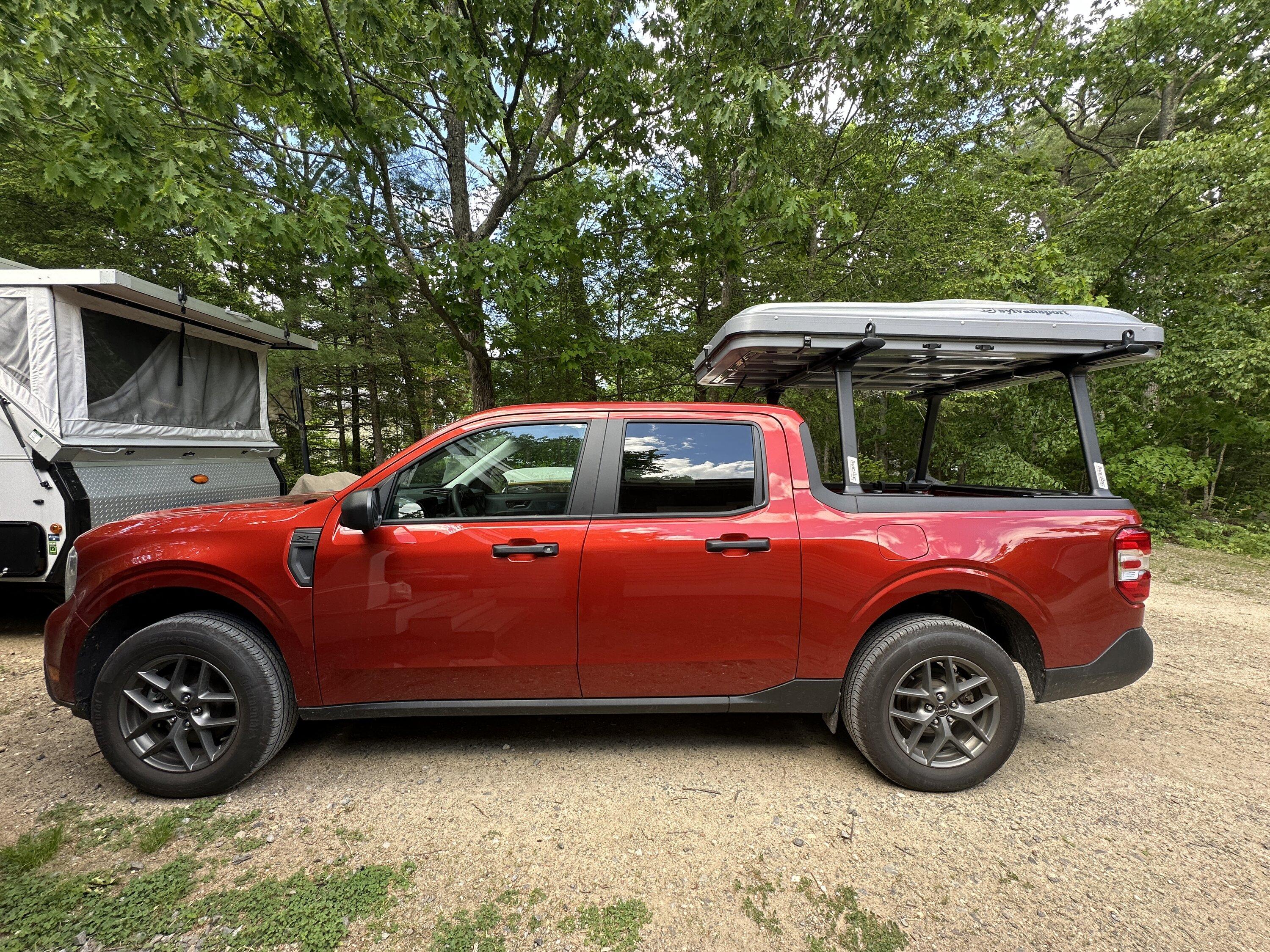 TracOne Universal Bed Rack plus Nest Camper Install on 2024 Hybrid ...