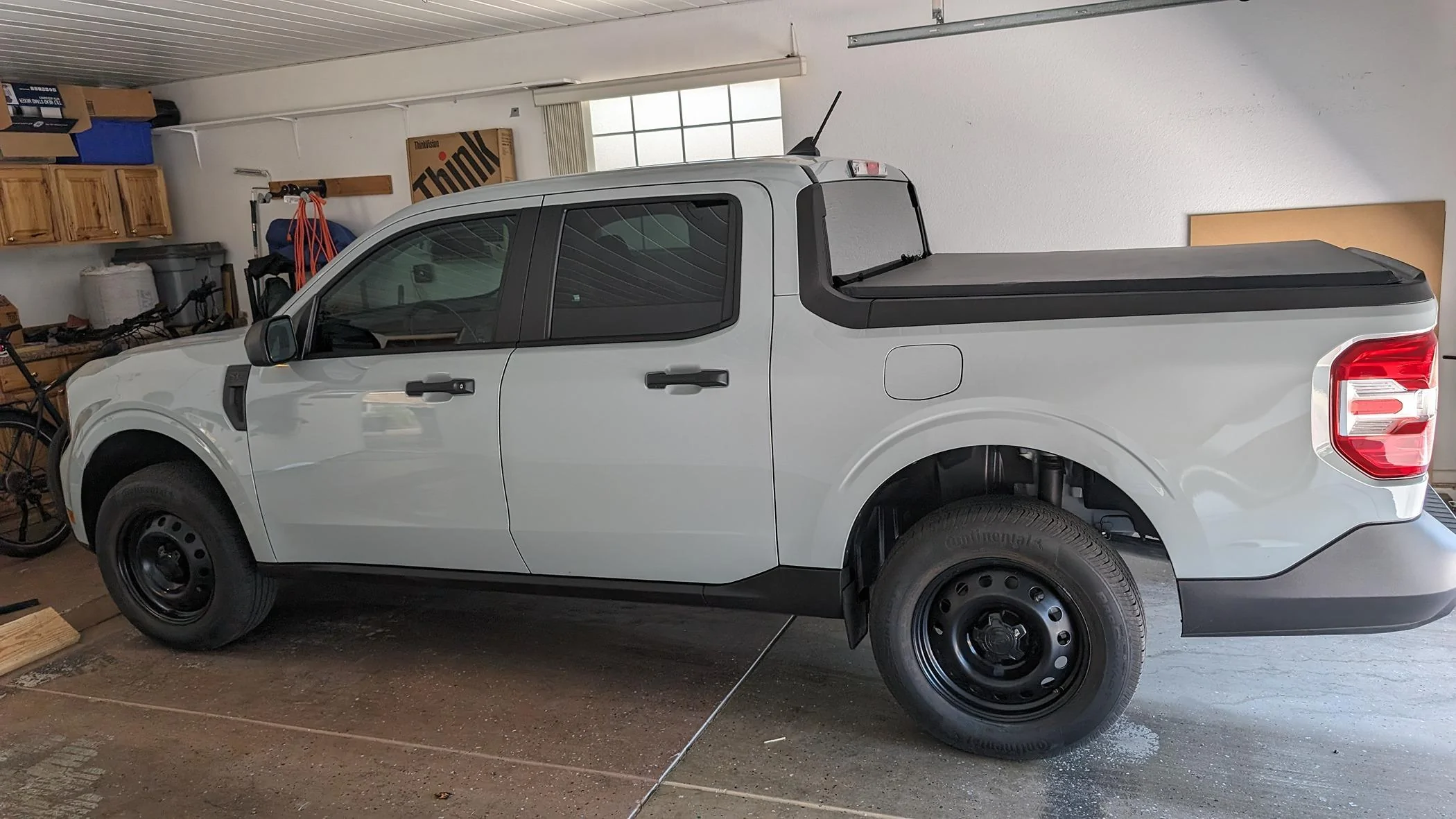 Painted Steelies matte black | MaverickTruckClub - 2022+ Ford Maverick ...