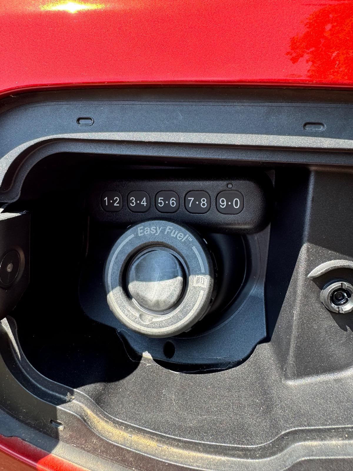 Installed Keypad Inside Fuel Door (Maverick EcoBoost ...