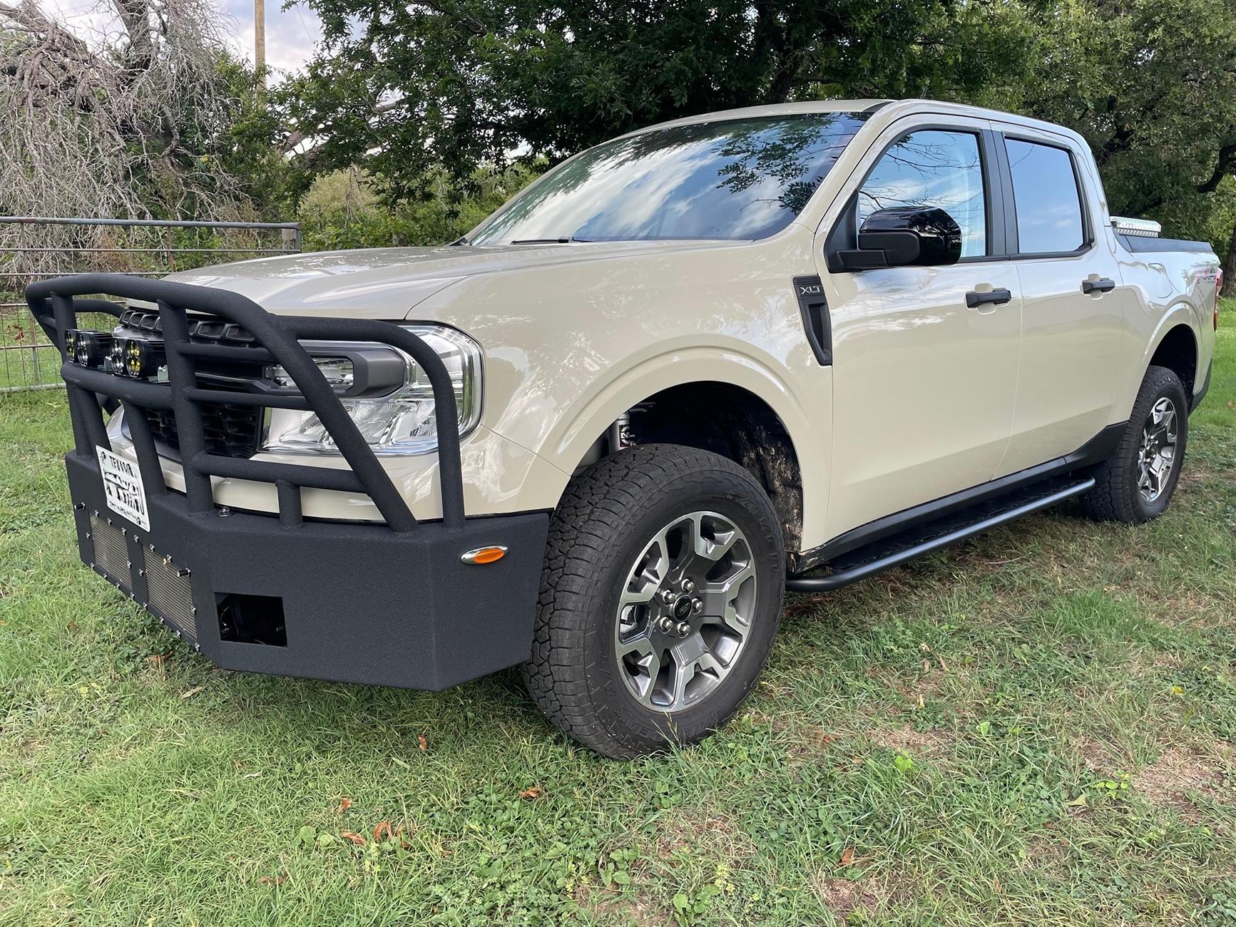 World's first full replacement bumper / grill bull guard for Ford ...