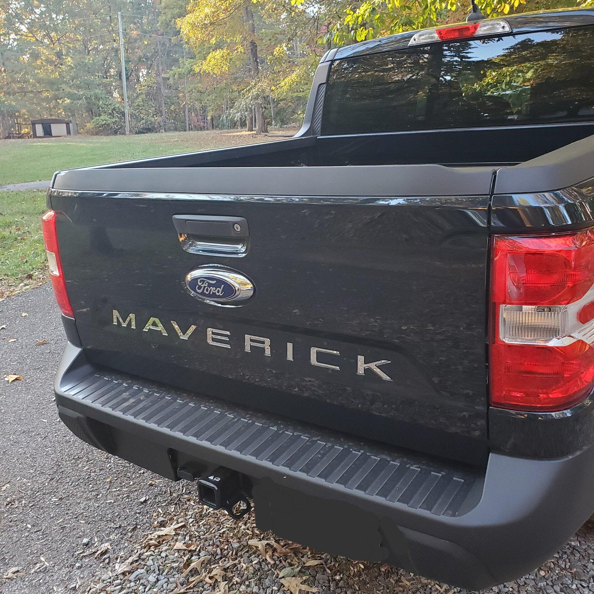 Maverick Tailgate Lettering / Letters | Page 4 | MaverickTruckClub ...