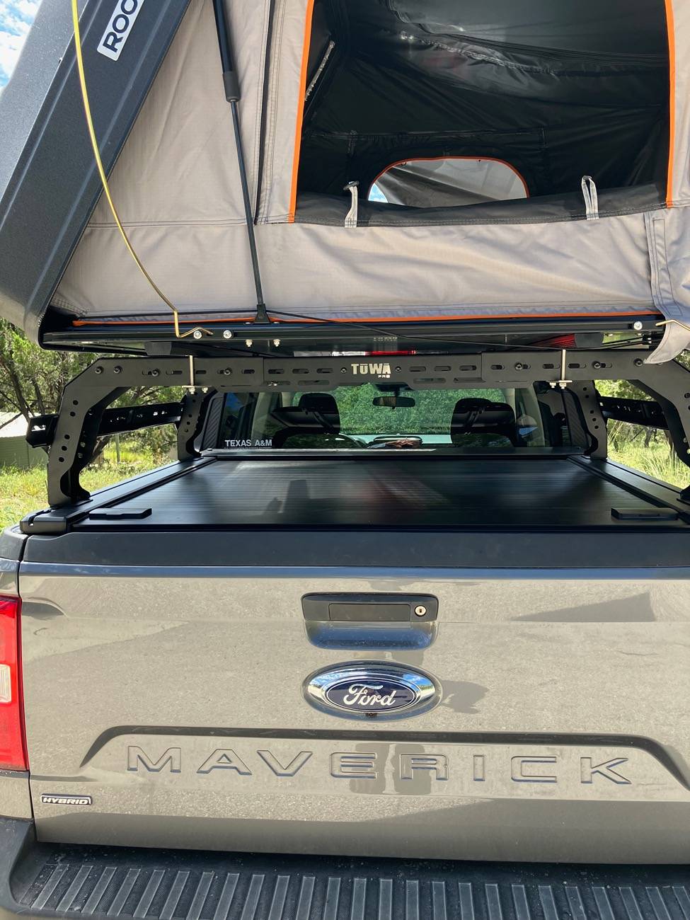 Roofnest Condor 2 Rooftop Tent RTT + Tuwa Pro Shiprock Rack + Synetic ...