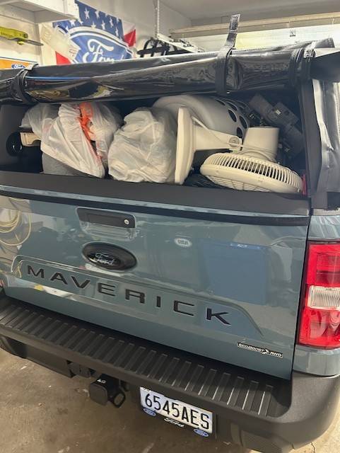 Flated Topper Review | MaverickTruckClub - 2022+ Ford Maverick Pickup ...