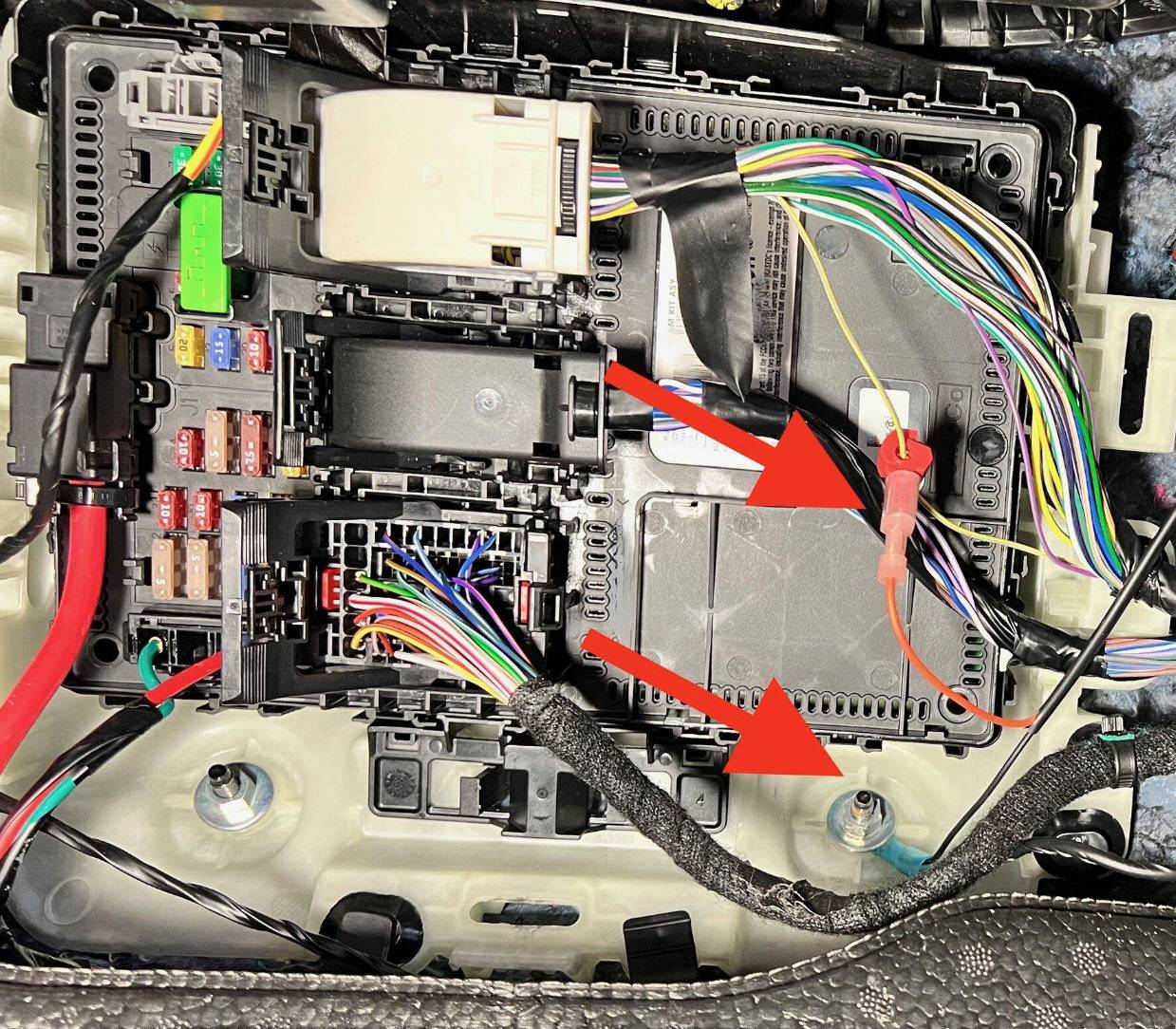 4 wire switch at brake pedal. Which wire do you tap for brake ...