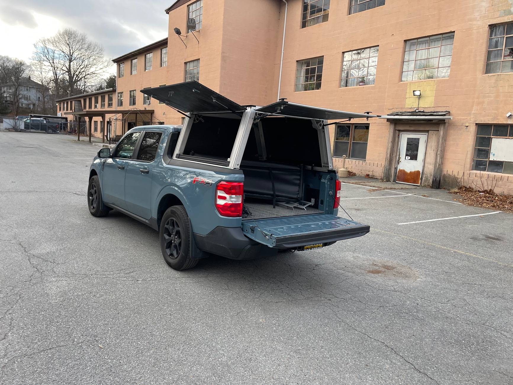 System One Ladder Rack Conversion to Bed Cap and Eventual Camper ...