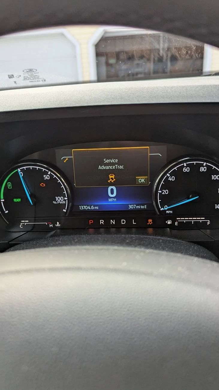 Warning lights popped up while driving and truck wouldn't engage drive ...