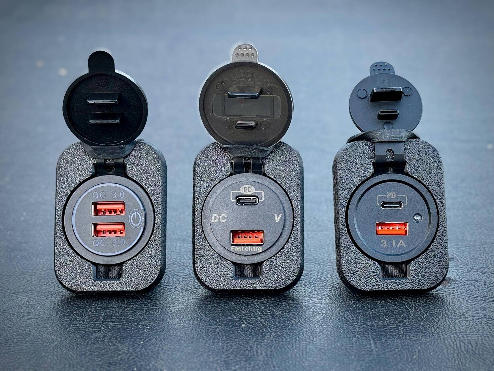 Plug-N-Play USB Chargers for Flexbed (w/ photos) | MaverickTruckClub ...