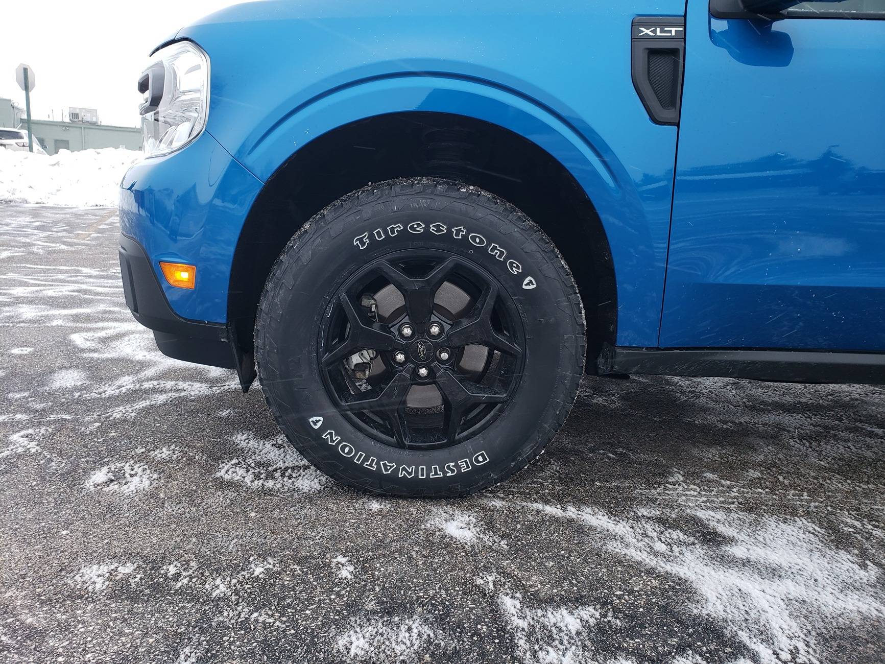 Firestone Destination AT2 tires with Rough Country 1" Level Lift ...