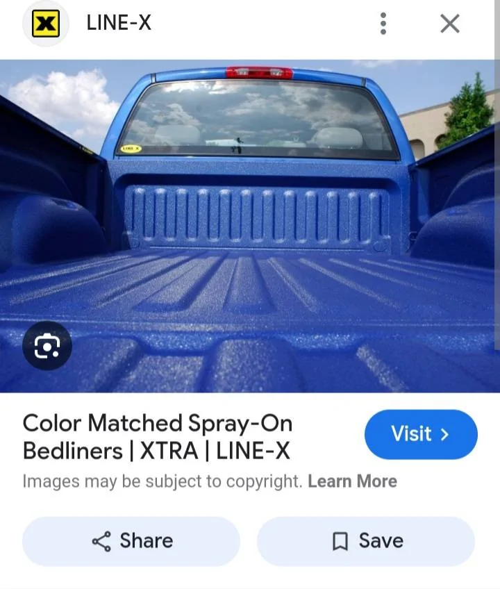 Line-X Color Match Spray in Bedliner | MaverickTruckClub - 2022+ Ford ...