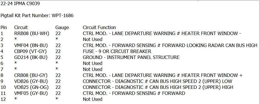 2025 MY Install Auto-Dimming / Homelink rear View Mirror Wiring (Same ...
