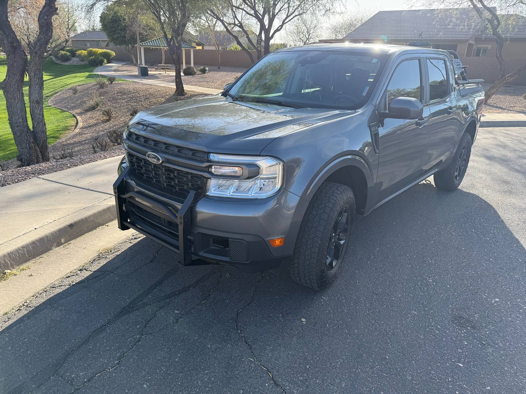 Bull Bar Installed | MaverickTruckClub - 2022+ Ford Maverick Pickup ...