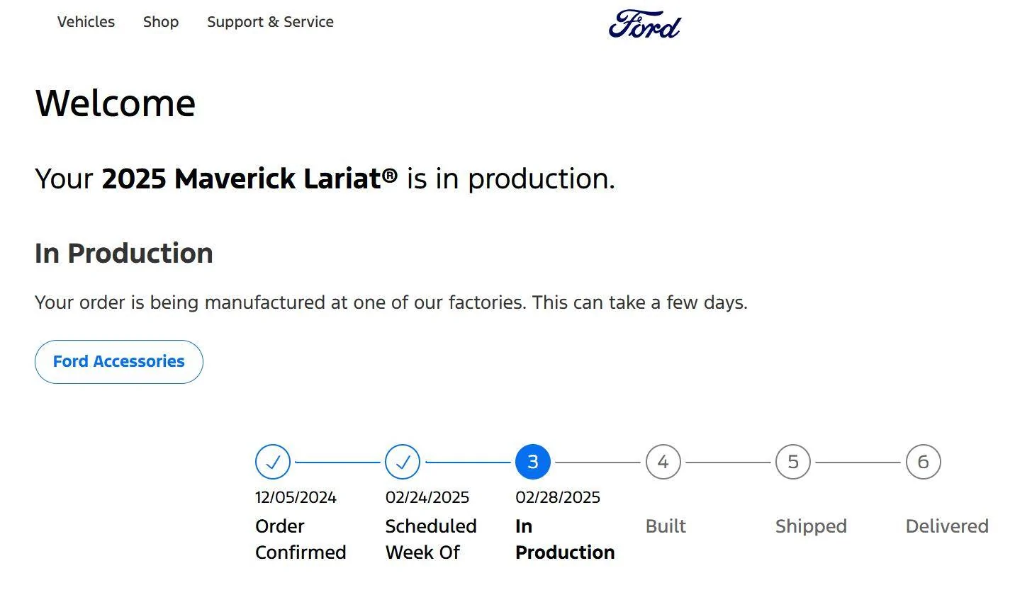 Mav Camera Recall holding truck on "Quality Hold" at the factory ...