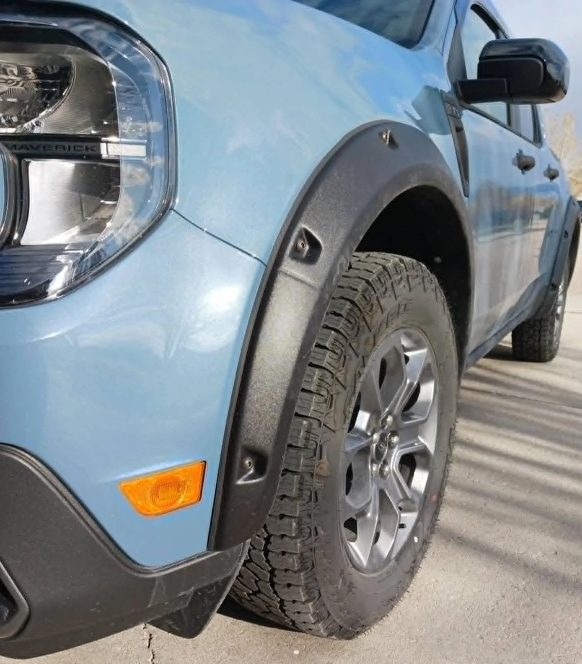 1" fender flares and wheel spacers installed | MaverickTruckClub - 2022 ...