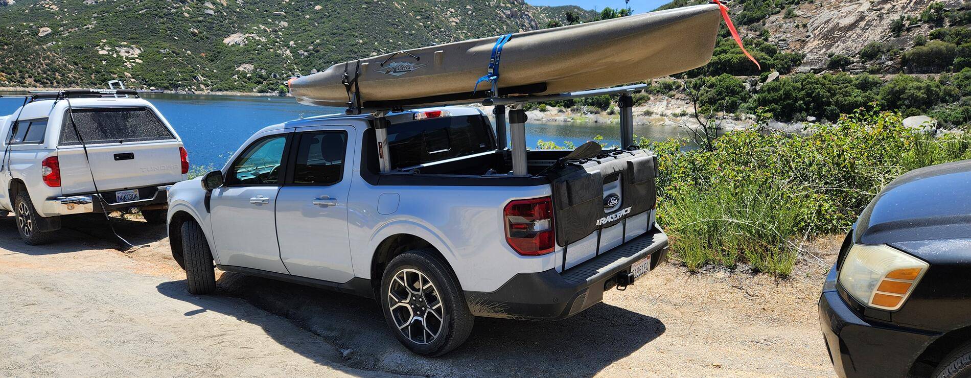 Roof Rack + Elevate Bed Rack | MaverickTruckClub - 2022+ Ford Maverick ...