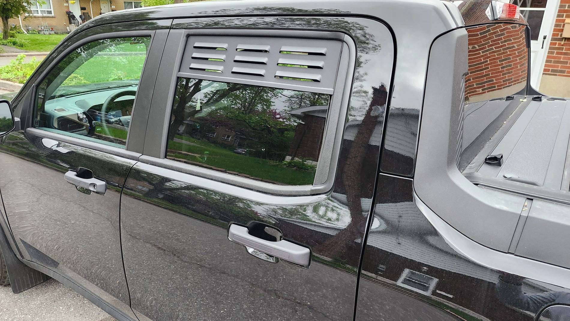 Mabett Window Vent installed | MaverickTruckClub - 2022+ Ford Maverick ...