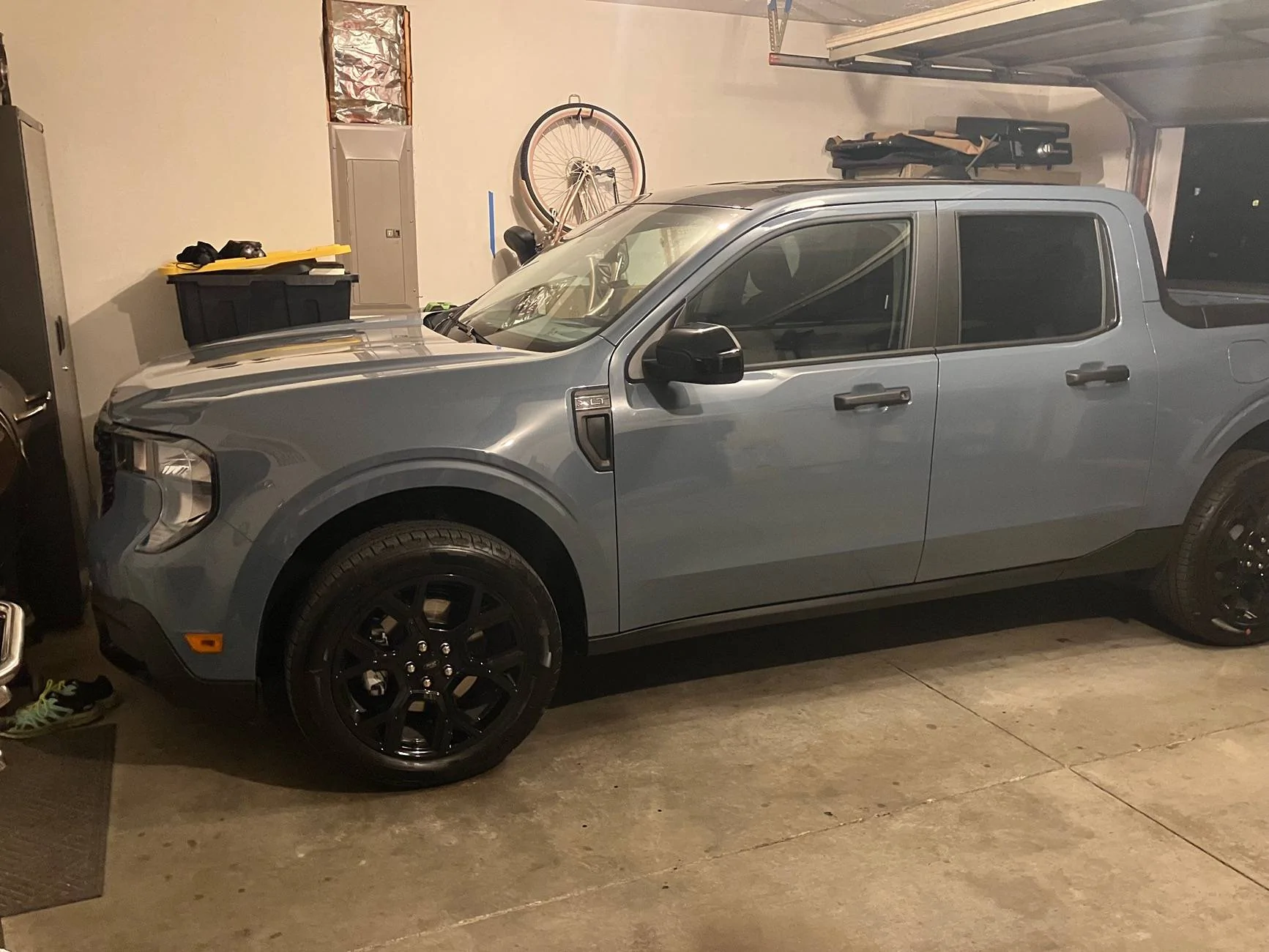 New 2025 XLT Azure Gray/BAP | MaverickTruckClub - 2022+ Ford Maverick ...