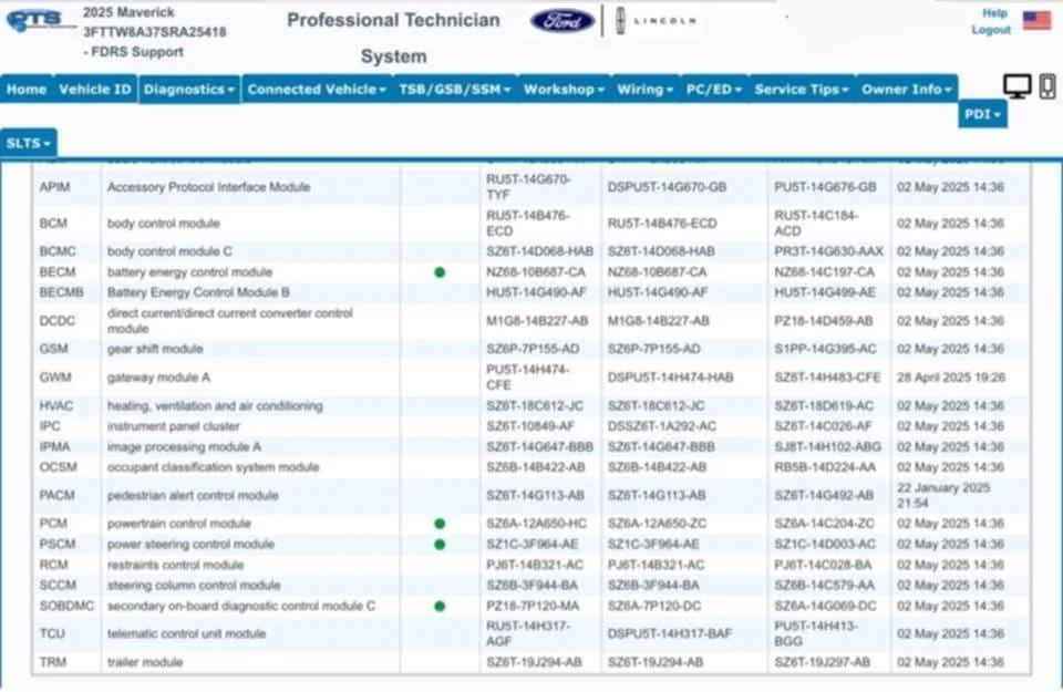 2025 Maverick Software Updates | MaverickTruckClub - 2022+ Ford ...
