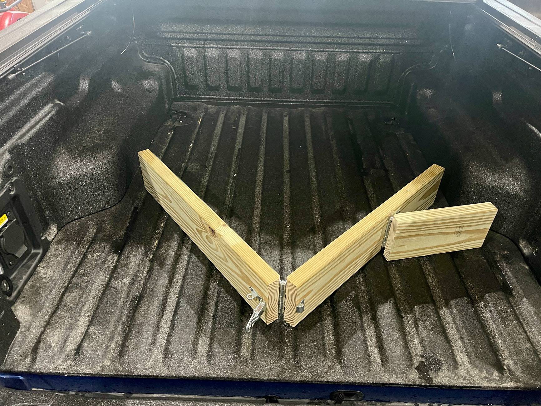 Simple DIY Folding Maverick Bed Divider – $30 Build | MaverickTruckClub ...