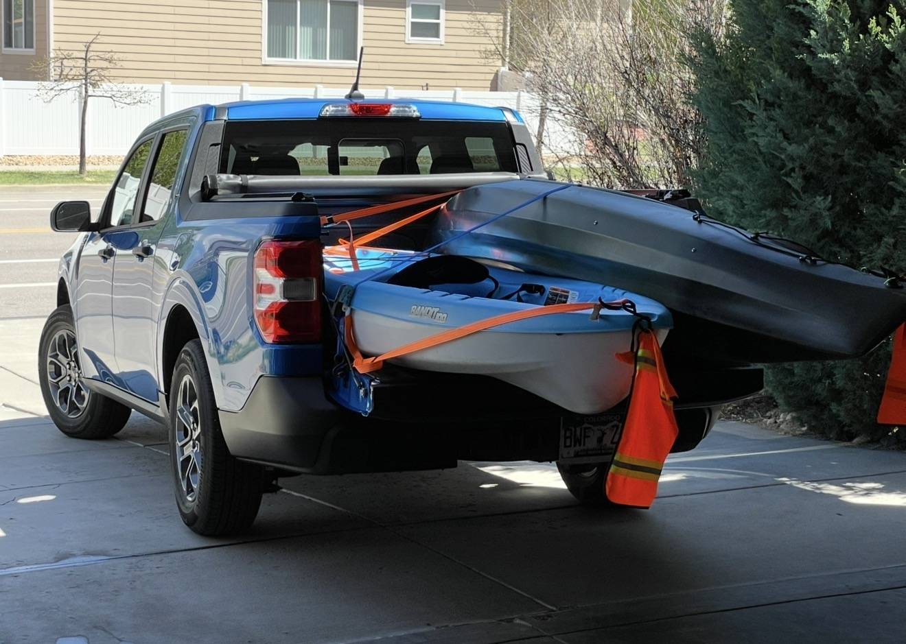 Put my Kayak on the roof for the 1st time today. | MaverickTruckClub ...